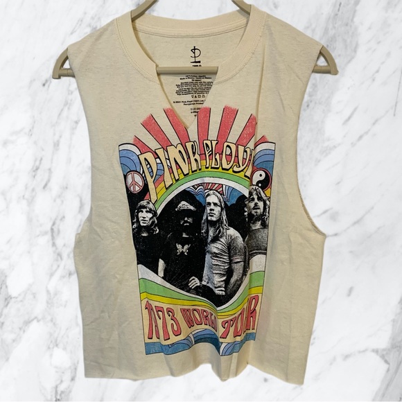 Pink Floyd | Tops | Womens Pink Floyd Cut Out Muscle Tank | Poshmark